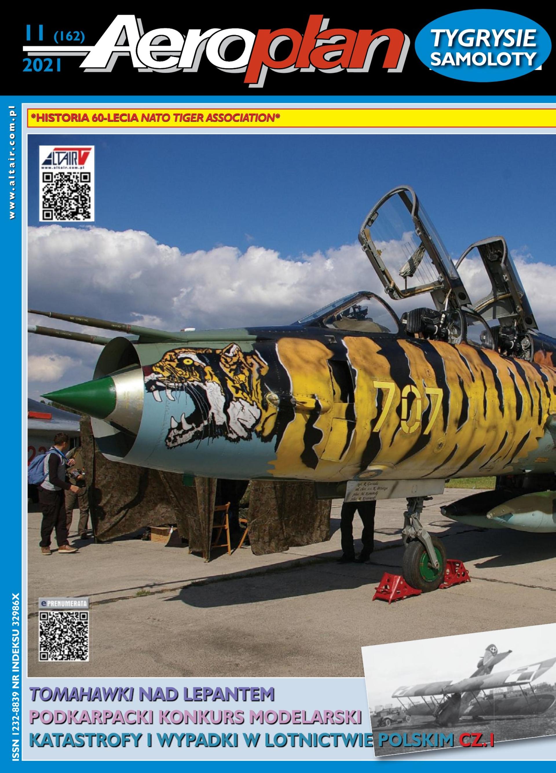 "AeroPlan" 11(162)/2021 – ilustrowany magazyn lotniczy | dlapilota.pl